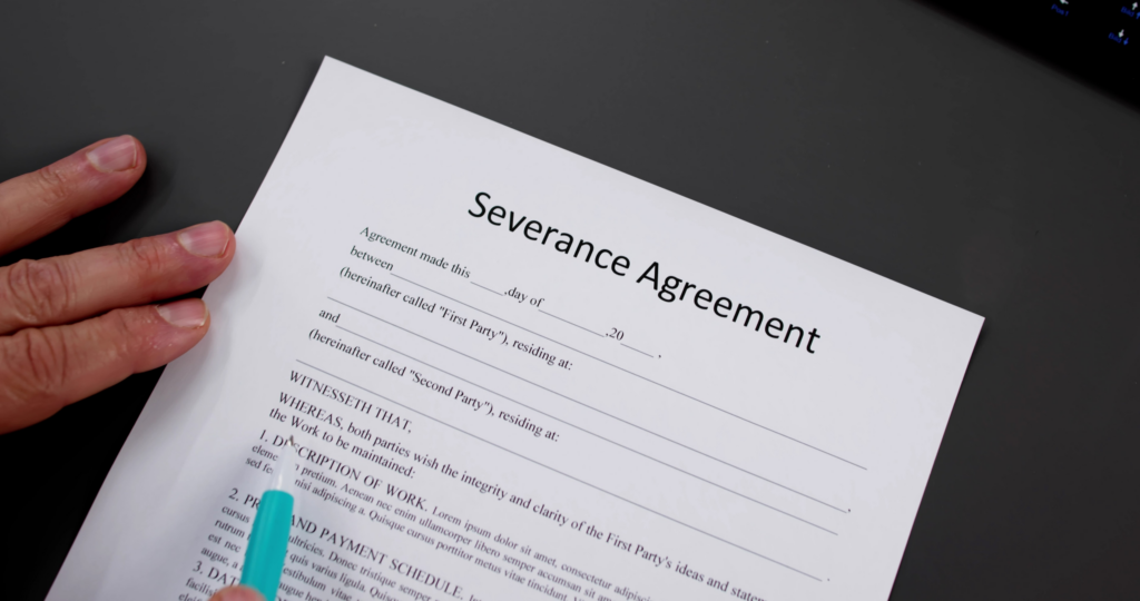 When Not to Sign Severance | Hershey Law